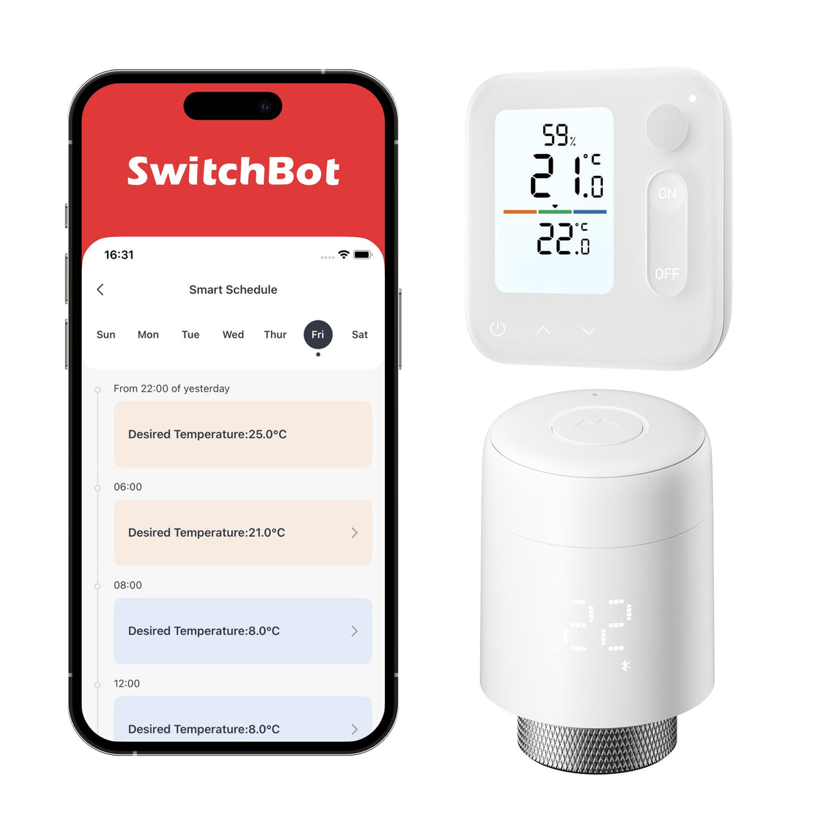 SwitchBot Smart Radiator Thermostat Panel Combo | SwitchBot EU