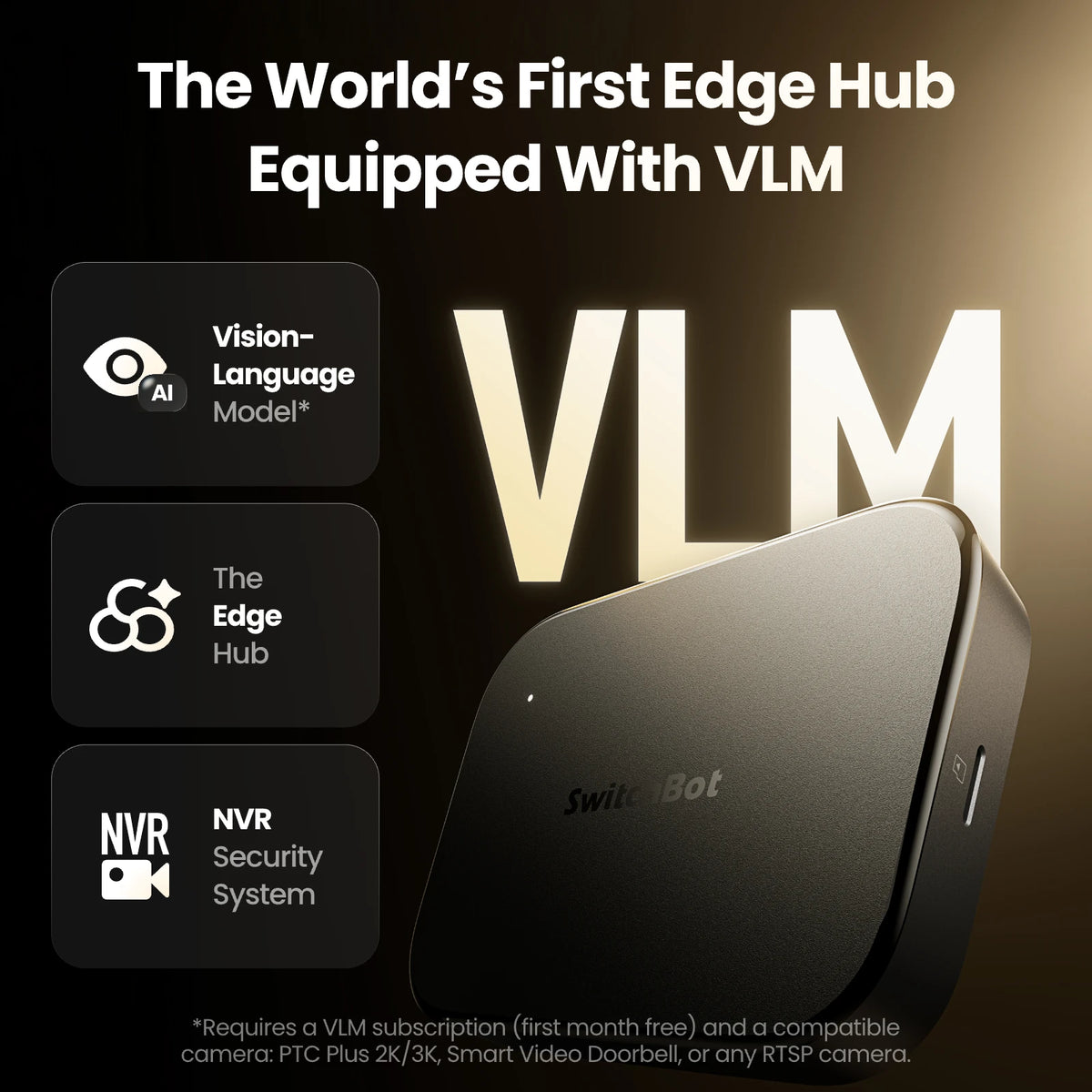 SwitchBot AI Hub | Matter-Compatible Smart Home Hub with Local AI & RTSP Support | SwitchBot EU