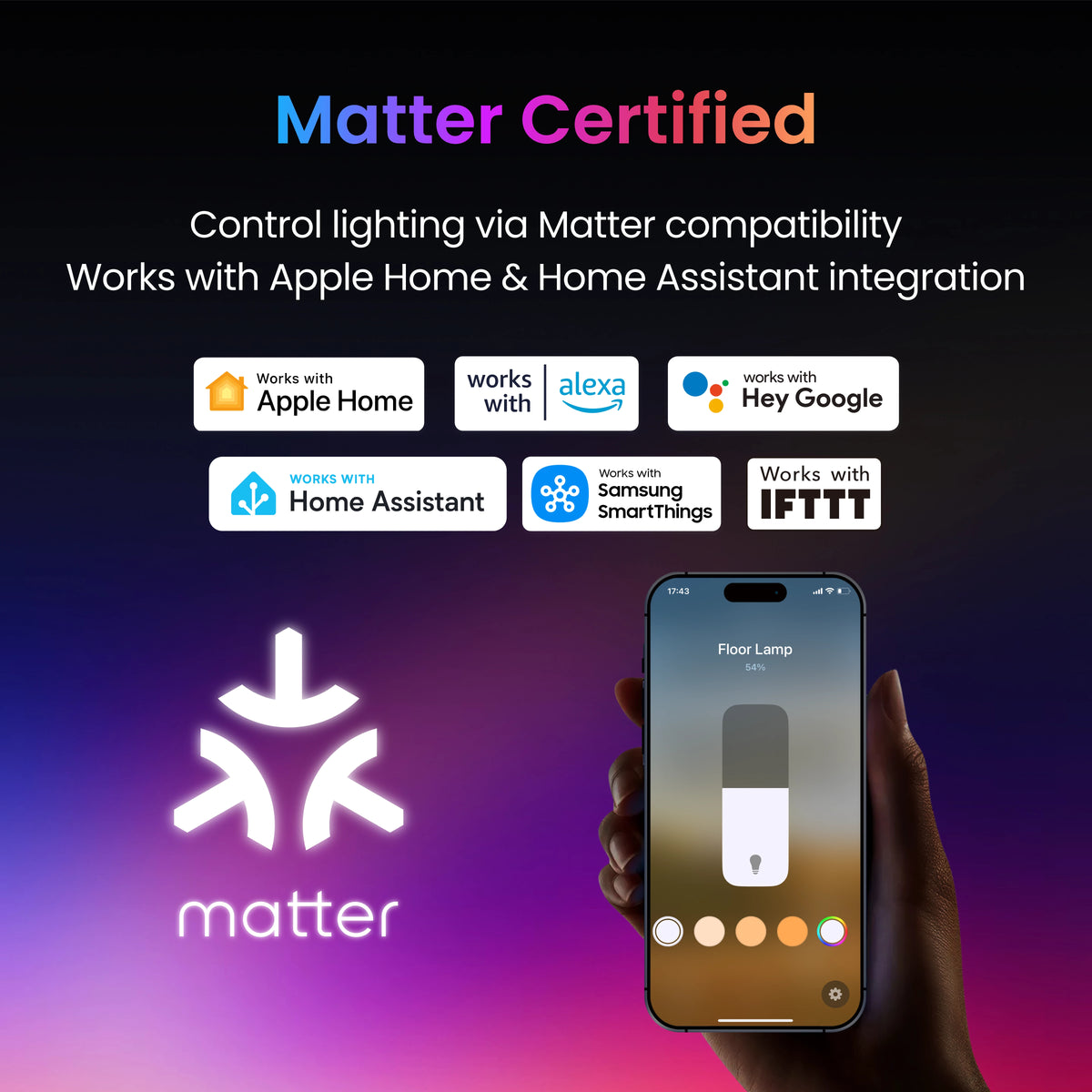 SwitchBot Floor Lamp | Matter-enabled lighting for modern living | SwitchBot EU