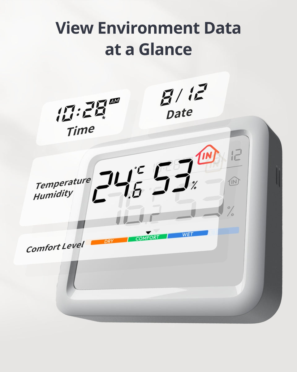 SwitchBot Meter Pro: 5-in-1 Large Screen Thermo-Hygrometer | SwitchBot EU
