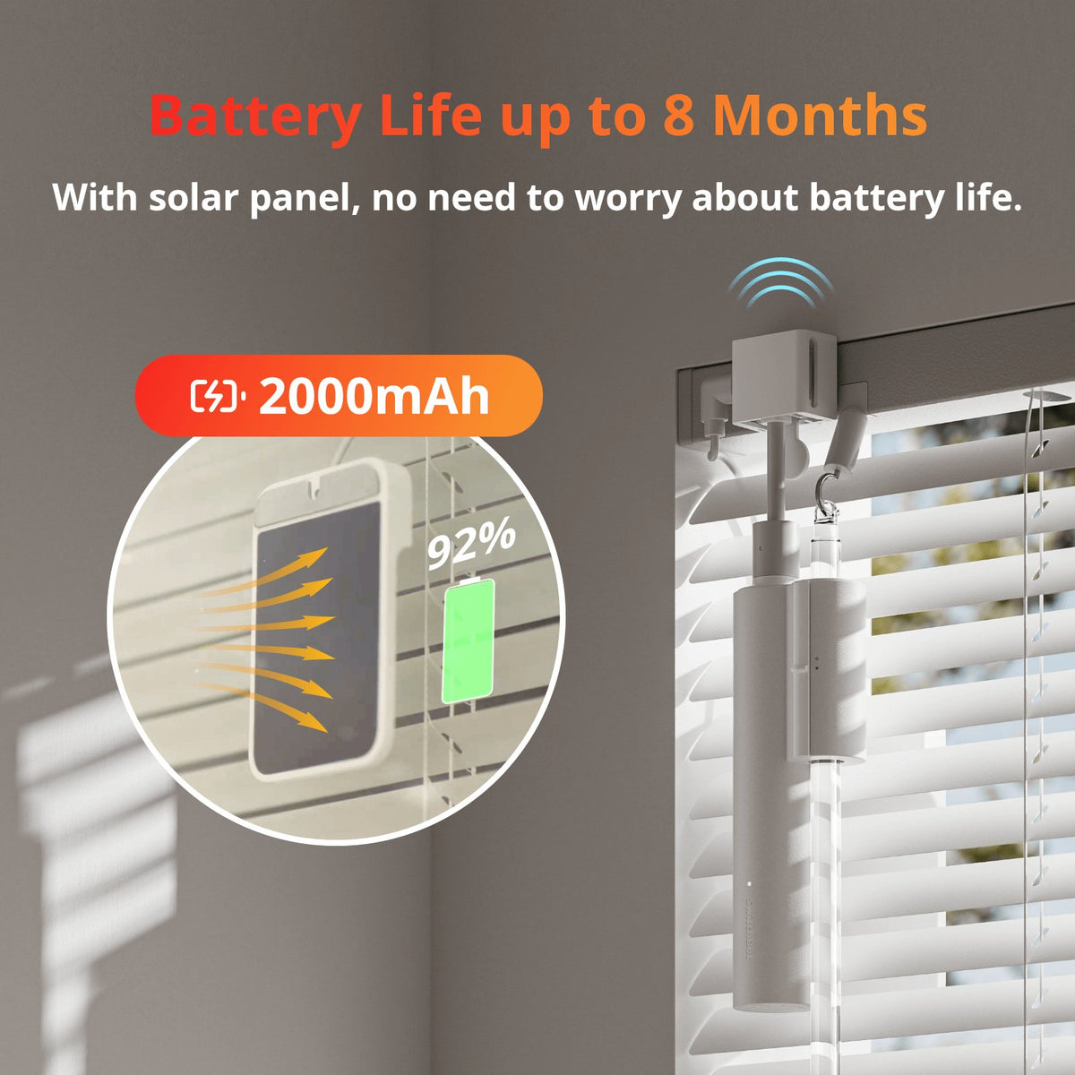 Switchbot Blind Tilt Solar Powered Smart Blinds Automation Device Switchbot Eu