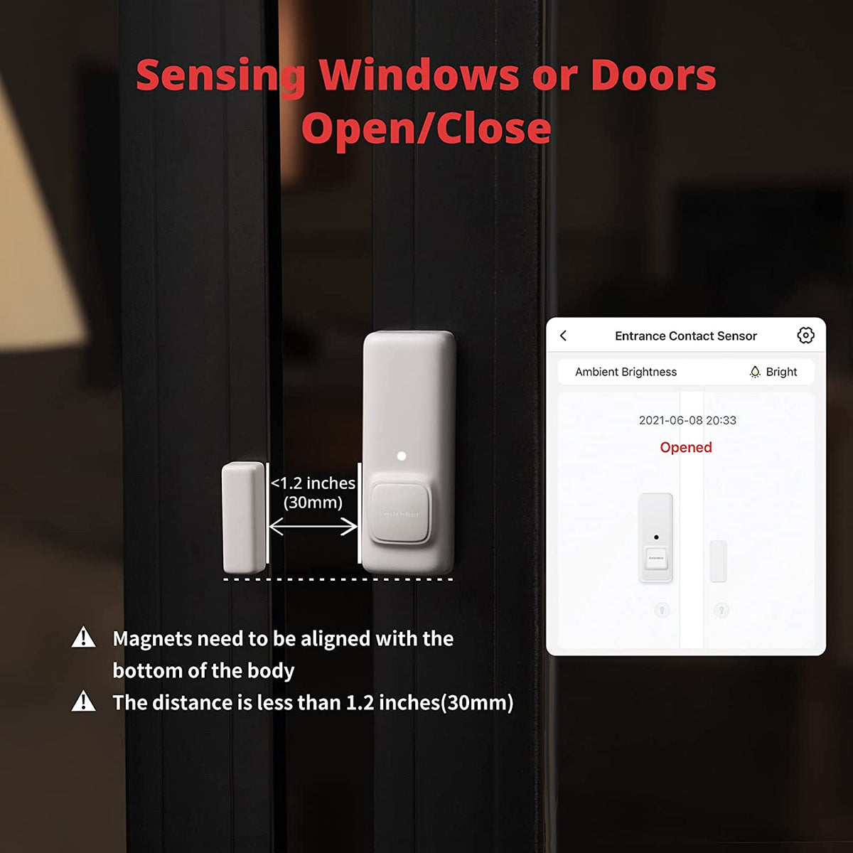 SwitchBot Contact Sensor for Home Security | SwitchBot EU