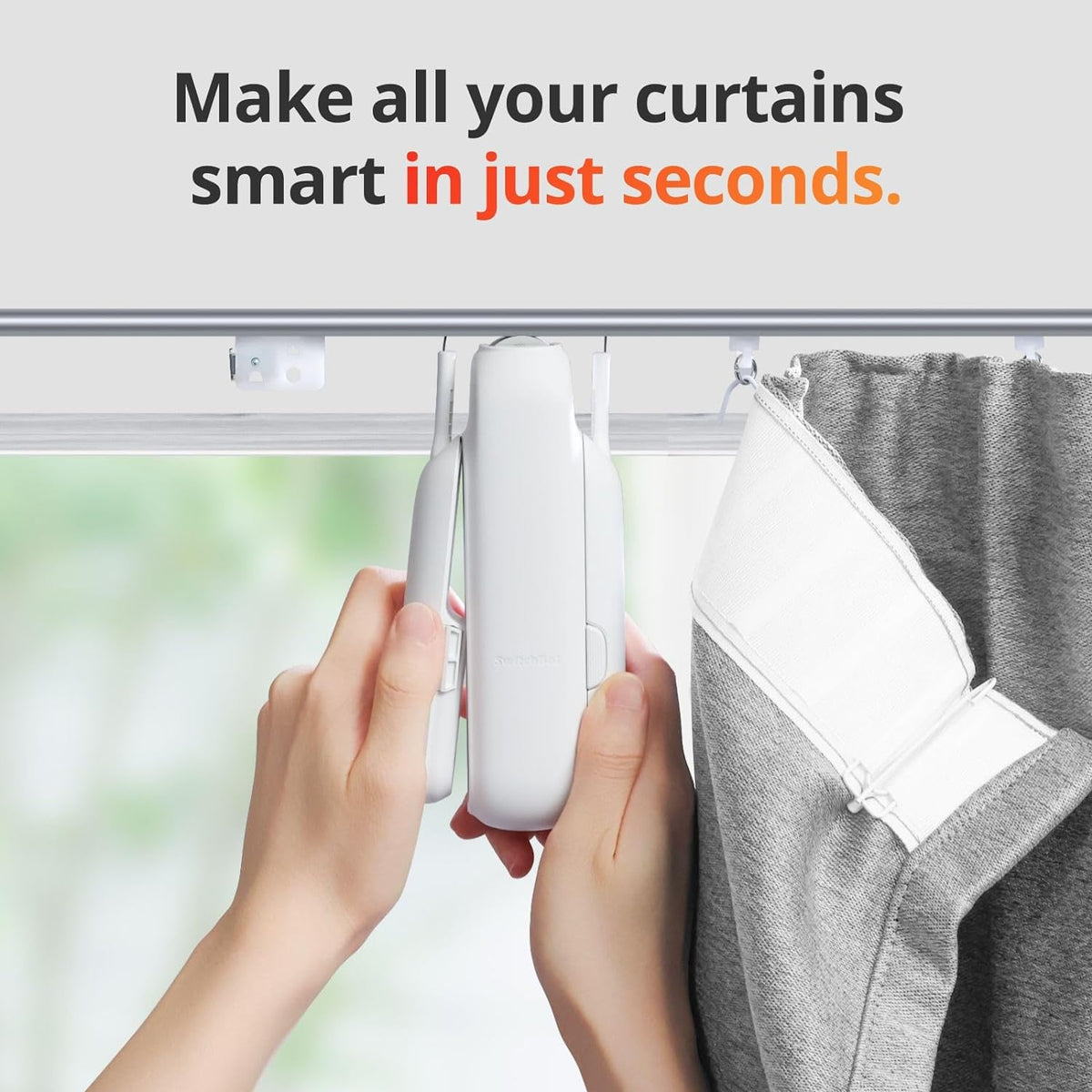 SwitchBot Curtain 3 Solar Combo | Automatic Curtain Robot | SwitchBot EU