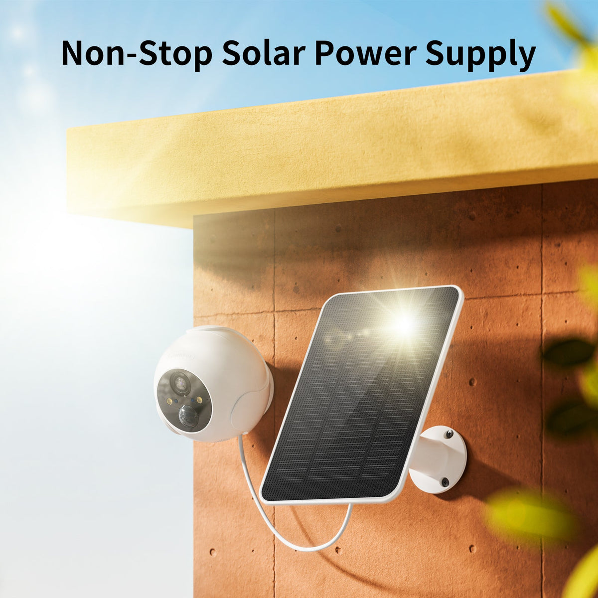 SwitchBot EU Outdoor Spotlight Cam Combo | Enhance Your Home Security ...